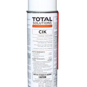 Total Solutions CIK Crawling Insect Killer (14 oz can) | Insecticide | Fast Knockdown and Residual Control of Crawling Insects