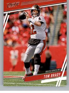 2020 panini prestige football #40 tom brady tampa bay buccaneers official nfl trading card from panini america