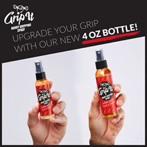 Grip-iT Hand Grip Spray 4 oz - Better Pole Grip for Pole Dancing - Firm Grip for Aerial Silks & Yoga Swing - Supercharge Your Tennis Overgrips - Pickleball Paddles Grip Replacement - Rosin Based