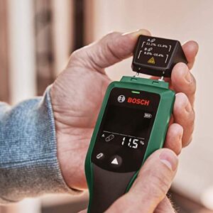 Bosch moisture meter UniversalHumid (precise results thanks to wood group selection and LED traffic light for easy interpretation)