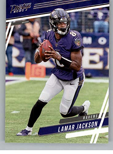 2020 Prestige NFL #154 Lamar Jackson Baltimore Ravens Official Panini Football Trading Card