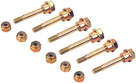 Mr Mower Parts Snow Blower Shear Pins Bolts Nuts 6 Pack Compatible with Poulan Husky 531002513 506714001