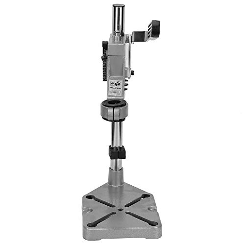 Drill Press Stand, Column Drill Stand Adjustable Drill Press Stand Benchtop Drill Presses Holder Bench Clamp Support Tool Drill Press Table Drill Stand Attachments for Drill Workbench Repair