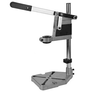 Drill Press Stand, Column Drill Stand Adjustable Drill Press Stand Benchtop Drill Presses Holder Bench Clamp Support Tool Drill Press Table Drill Stand Attachments for Drill Workbench Repair