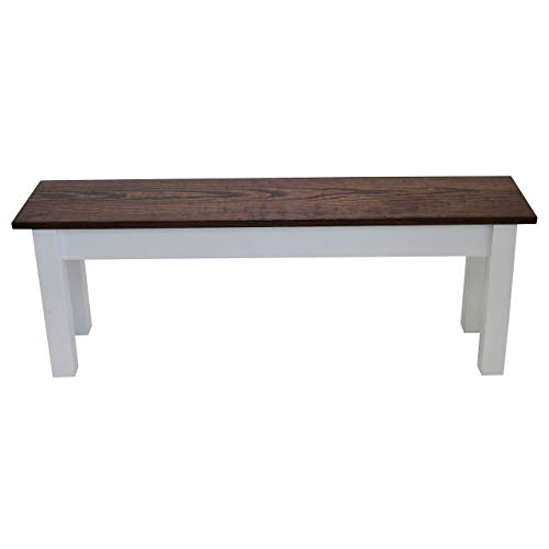 1776 Rustic Farmhouse Dining Bench