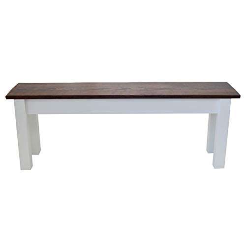 1776 Rustic Farmhouse Dining Bench