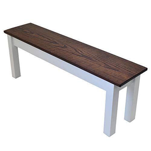 1776 Rustic Farmhouse Dining Bench