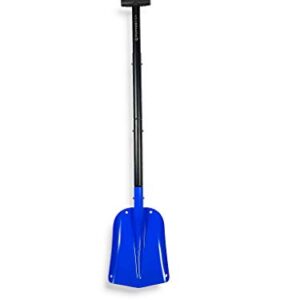 PUFFERFISH Really Big Sand Shovel™ - Sand Shovel for Beach, Foldable Shovel for Sand Castles, Lightweight Collapsible 4 Piece Aluminum Shovel,Customizable to 3 Different Lengths, Weight 1.7 Pounds