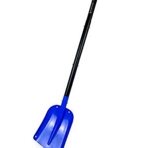 PUFFERFISH Really Big Sand Shovel™ - Sand Shovel for Beach, Foldable Shovel for Sand Castles, Lightweight Collapsible 4 Piece Aluminum Shovel,Customizable to 3 Different Lengths, Weight 1.7 Pounds