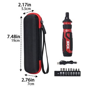 Aenllosi Hard Carrying Case Compatible with SKIL Rechargeable 4V Cordless Screwdriver SD561201(only case)