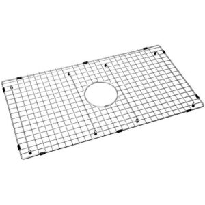 serene valley sink bottom grid 26-9/16" x 15-9/16", centered drain with corner radius 3/8", sink protector ndg2716c