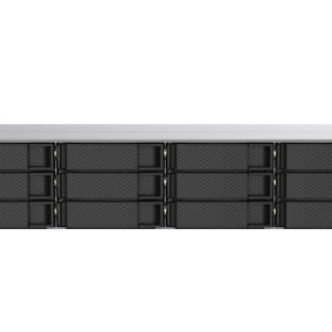 QNAP TS-1273AU-RP 12 Bay High-Performance Rackmount NAS with 2 x 2.5GbE Ports, Redundant PSU