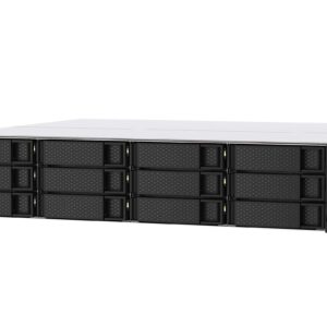 QNAP TS-1273AU-RP 12 Bay High-Performance Rackmount NAS with 2 x 2.5GbE Ports, Redundant PSU