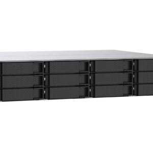 QNAP TS-1273AU-RP 12 Bay High-Performance Rackmount NAS with 2 x 2.5GbE Ports, Redundant PSU