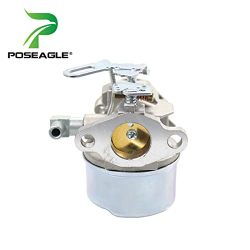 POSEAGLE 640084 Carburetor with 30727 Air Cleaner Replaces Tecumseh 632107, 632107A, 640084, 640084A, 640084B, 640299 for Tecumseh HSSK50, HSSK55, HS50, LH195SP, LH195SA Engines