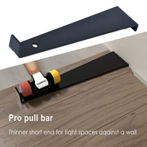 Heavy Duty Pull bar for Vinyl Plank Flooring and Laminate Wood Flooring Installation Tool,12.2 inch Long