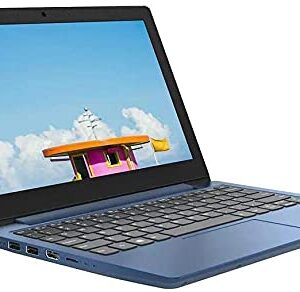 Lenovo 2021 Newest ideapad Compact Laptop for School and Home: 11.6" HD Display, Intel Dual-Core Celeron, 4GB RAM, 64GB Storage, WiFi, BT, HDMI, Dolby Audio, Office 365, Win10 S, June Cloth