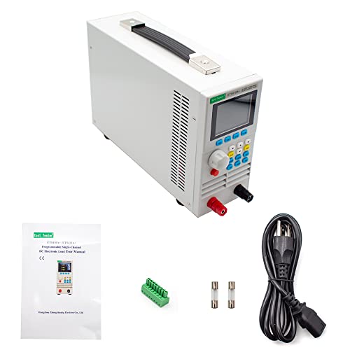 ET5410A+ Programmable 400W DC Electronic Load Battery Load Tester DC Tester Battery Internal Resistance Tester 0-150V 0-40A (ET5410A+, USB)