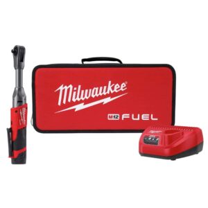 m12 fuel™ 3/8 in. extended reach ratchet 1 battery kit