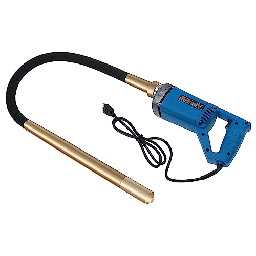 Concrete Vibrator, 3/4HP 800W Electric Hand Held Power Concrete Vibrator with 1.2M Hose