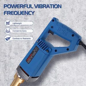 Concrete Vibrator, 3/4HP 800W Electric Hand Held Power Concrete Vibrator with 1.2M Hose