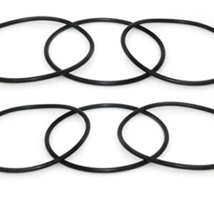 AppliaFit 6-Pack O-Rings Compatible with Whirlpool WHKF-C8 for WHKF-DWHV, WHKF-DWH & WHKF-DUF Water Filter Housings