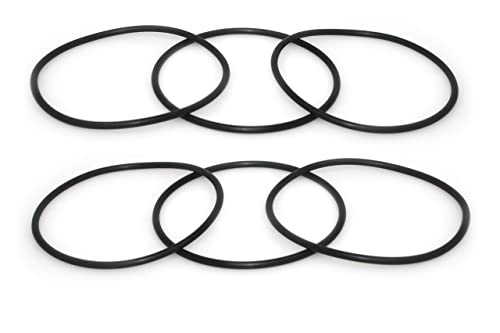 AppliaFit 6-Pack O-Rings Compatible with Whirlpool WHKF-C8 for WHKF-DWHV, WHKF-DWH & WHKF-DUF Water Filter Housings