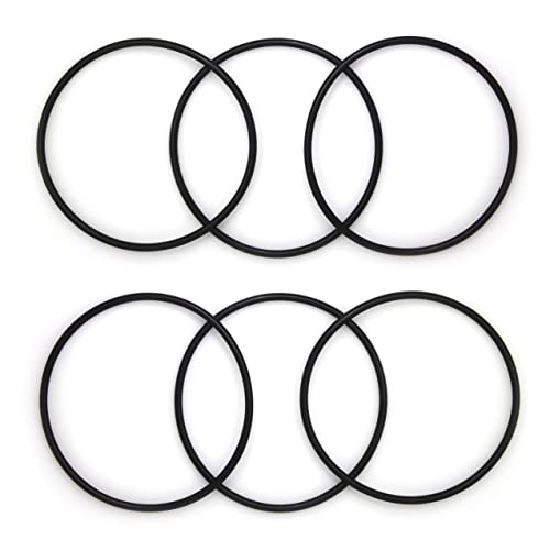 AppliaFit 6-Pack O-Rings Compatible with Whirlpool WHKF-C8 for WHKF-DWHV, WHKF-DWH & WHKF-DUF Water Filter Housings