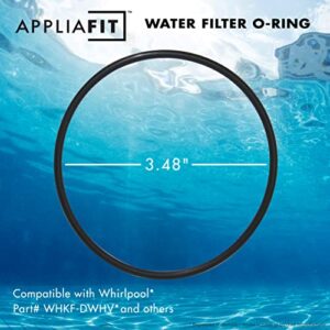 AppliaFit 6-Pack O-Rings Compatible with Whirlpool WHKF-C8 for WHKF-DWHV, WHKF-DWH & WHKF-DUF Water Filter Housings