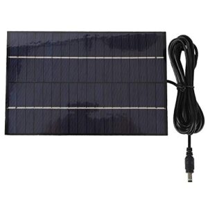 vbest life portable outdoor polycrystalline silicon solar cell panel, 4.2w 18v 200x130mm mini solar panel for power charger diy