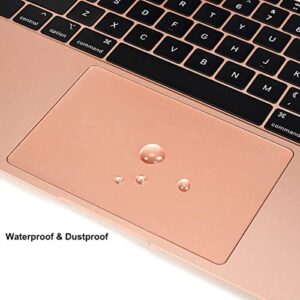 [2PCS] Trackpad Protector for 2021 2020 MacBook Air 13 Inch A2337 M1 A2179 A1932 Touch Pad Cover Skin Anti-Scratch Anti-Water for 2021 MacBook Air 13 Inch A2337 A2179 A1932 Touch ID Accessories, Clear