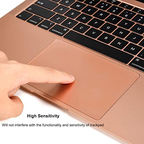 [2PCS] Trackpad Protector for 2021 2020 MacBook Air 13 Inch A2337 M1 A2179 A1932 Touch Pad Cover Skin Anti-Scratch Anti-Water for 2021 MacBook Air 13 Inch A2337 A2179 A1932 Touch ID Accessories, Clear