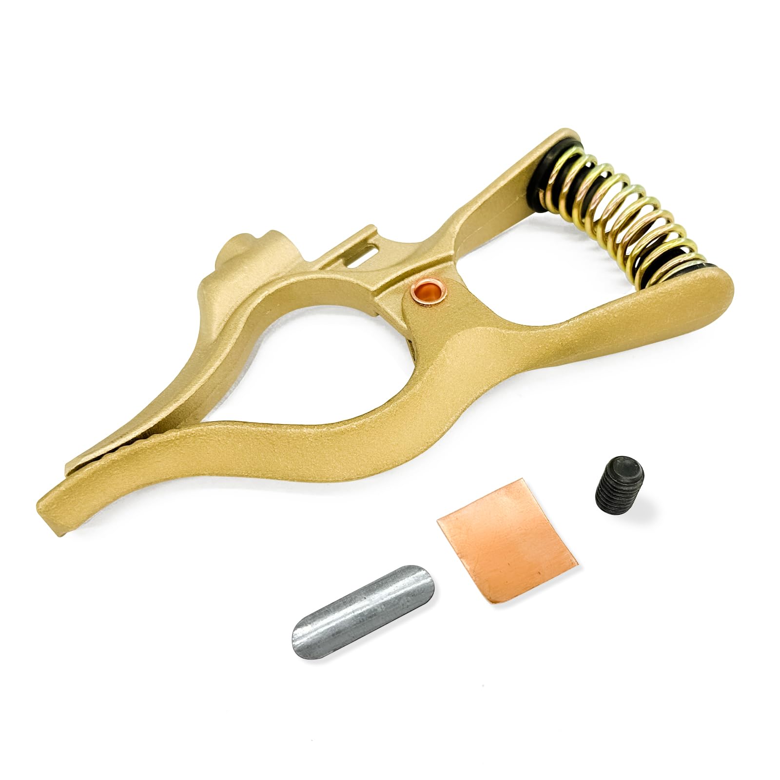 RX WELD T-style Welding Ground Clamp 300-Amp, Brass