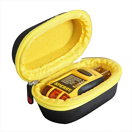 Hermitshell Travel Case for Sperry Instruments GFI6302 GFCI Outlet/Receptacle Tester Standard 120V AC Outlets