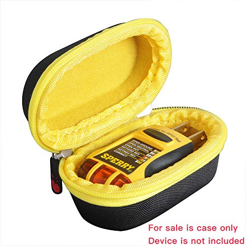 Hermitshell Travel Case for Sperry Instruments GFI6302 GFCI Outlet/Receptacle Tester Standard 120V AC Outlets