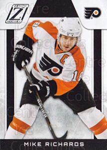 (ci) mike richards hockey card 2010-11 zenith (base) 50 mike richards