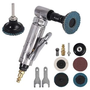 eypins air ‎right angle die grinder 1/4" 90 degree heavy duty 20,000 rpm compressed sander polisher tool for contour grinding, polishing, milling