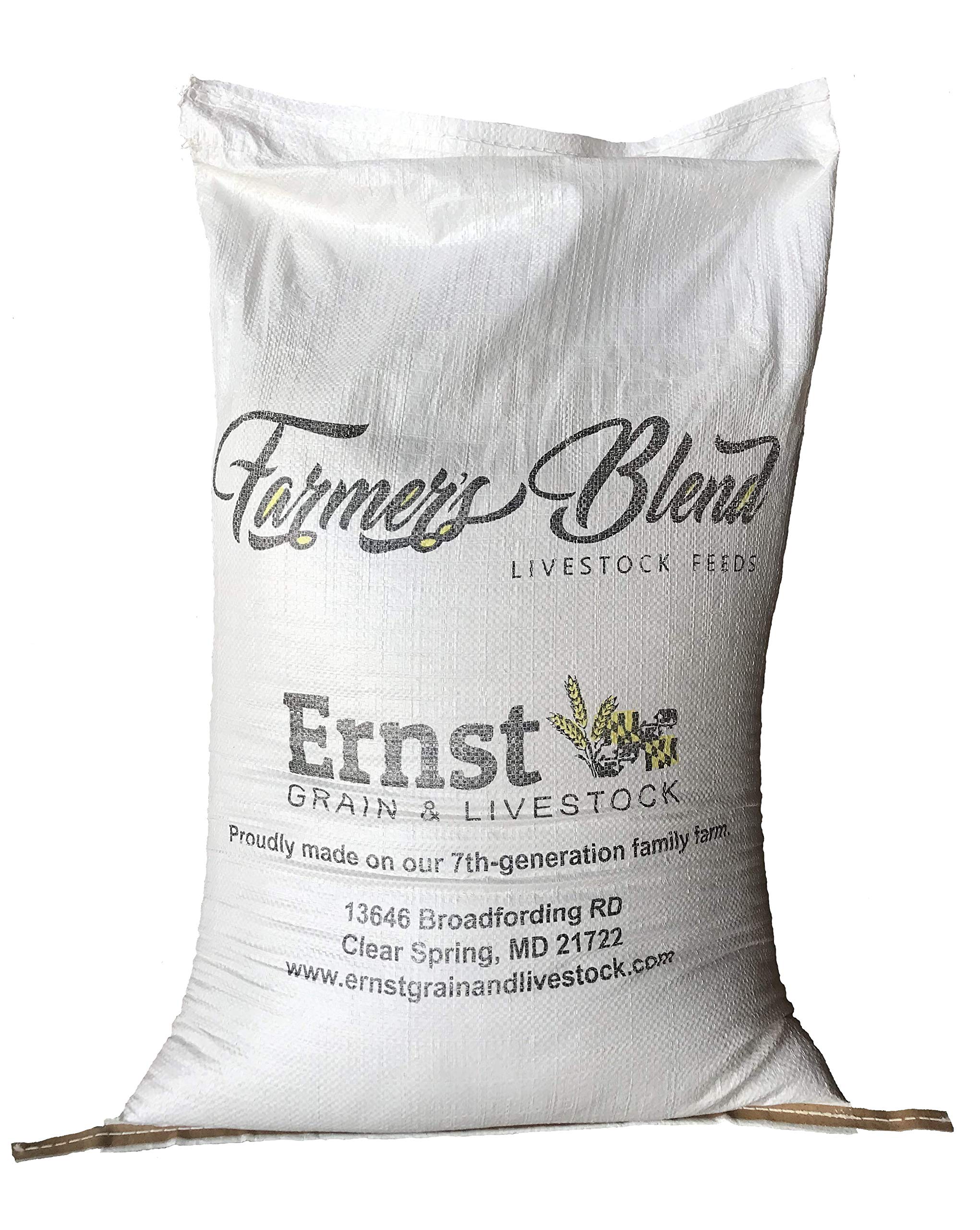 Homestead Harvest Ernst Grain Wildlife Feed, Non-GMO - Perfect Feed for Deer, Ducks, Squirrels, Turkeys, Rabbits, Geese, and More! (25 lb)