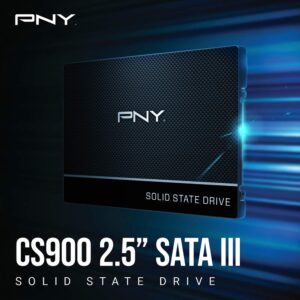 PNY CS900 2TB 3D NAND 2.5" SATA III Internal Solid State Drive (SSD) - (SSD7CS900-2TB-RB)