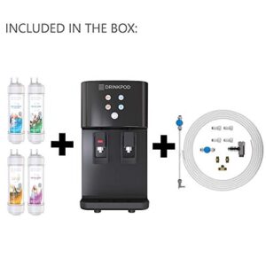 Bottleless Water Cooler Countertop Water Dispenser Hot & Cold Modes For Offices and Homes