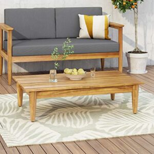 Christopher Knight Home Coffee Table, Teak