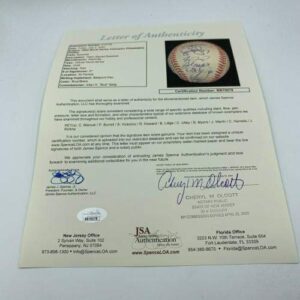 2008 Philadelphia Phillies World Series Champs Team Signed W.S. Baseball JSA COA - Autographed Baseballs