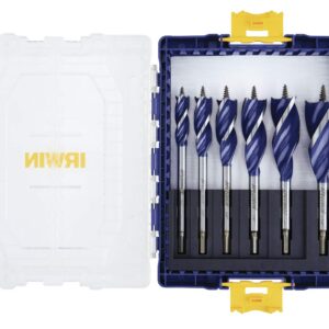 IRWIN Speedbor Drill Bit Set for Wood, 6-pc. (IWAX236PC)