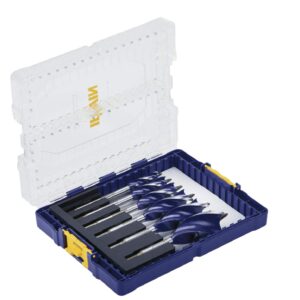 IRWIN Speedbor Drill Bit Set for Wood, 6-pc. (IWAX236PC)