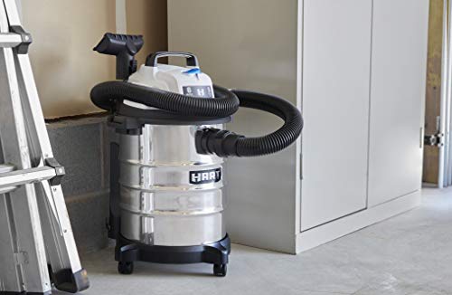 6 Gallon Stainless Steel Wet & Dry Vacuum 5.0 Peak HP