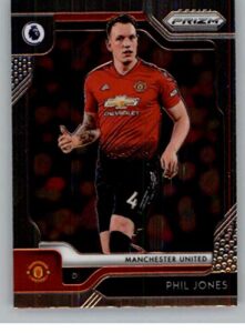 2019-20 prizm epl english premier league #59 phil jones manchester united official panini soccer futbol trading card