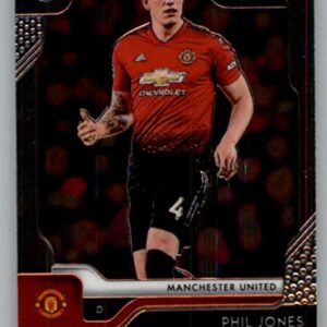 2019-20 Prizm EPL English Premier League #59 Phil Jones Manchester United Official Panini Soccer Futbol Trading Card