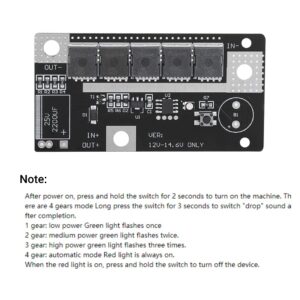 Spot Welder PCB Circuit Board, 12V Battery Spot Welder Set PCB Circuit Board DIY Welding Circuit Board with Automatically Trigger Welding