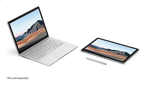 Microsoft Surface Book 3 - 13.5" Touch-Screen - 10th Gen Intel Core i5 - 8GB Memory - 256GB SSD (Latest Model) - Platinum (Renewed)