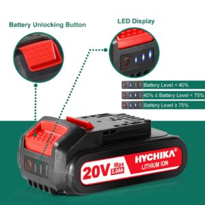 HYCHIKA 20V 2000mAh Lithium Battery for HYCHIKA 20V Reciprocating Saw